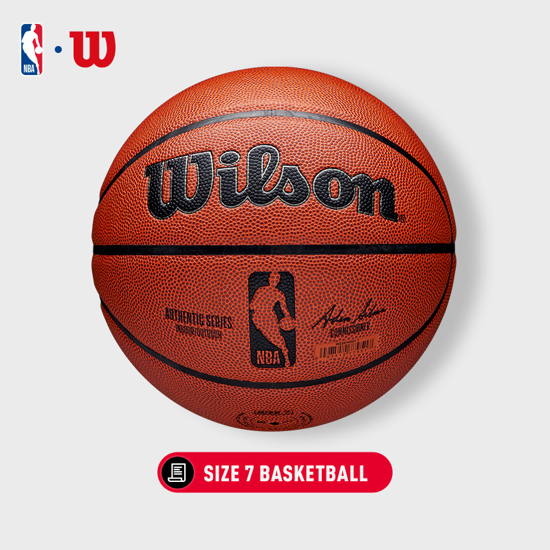 Wilson NBA Authentic Indoor/Outdoor Basketball (Size 7) WZ2016501XB7 ...