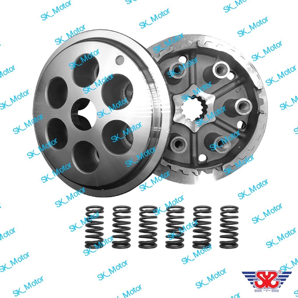 6 Spring SYS Yamaha LC135 LC V1-V7 ES 55C 5YP 2S4-2 4 5 Speed Auto Hand Clutch Set Racing HYPER ...