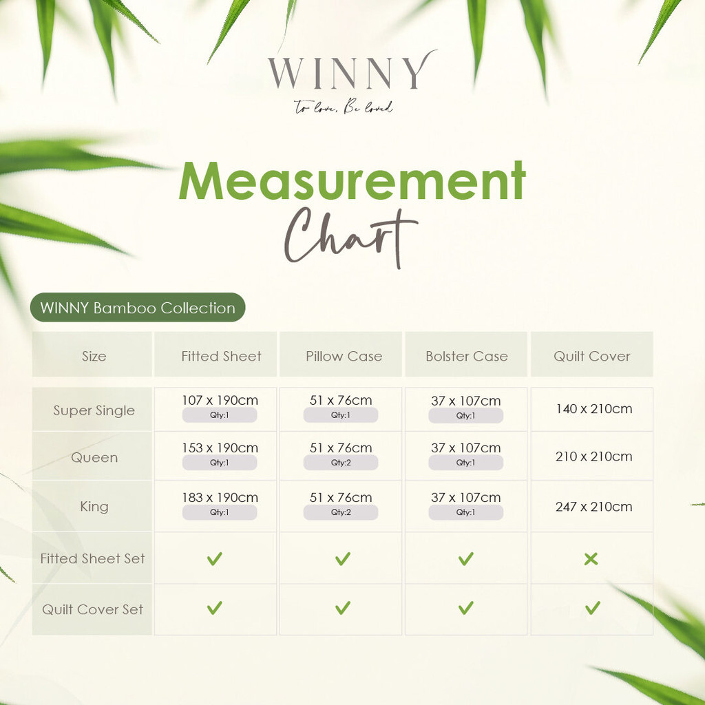 WINNY Demure Bamboo Prism Fitted Sheet Set | 800TC (Super Single ...