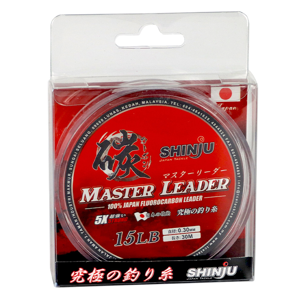 4LB-15LB Shinju Master Leader Penyambung Perambut Fishing Line Tali ...