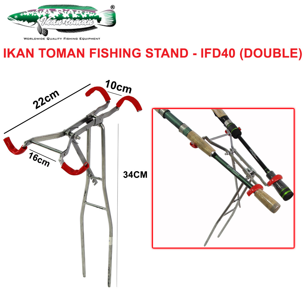 Ikan Toman Pancang Joran Pancing | Pemegang Joran / Stand Bracket ...