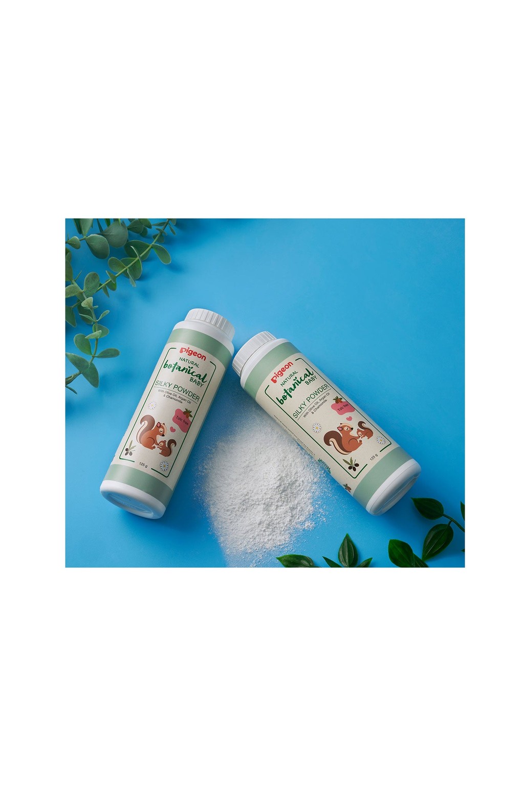 Pigeon Natural Botanical Baby Silky Powder - 125g | Shopee Malaysia