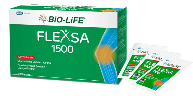 Bio-Life Flexsa Glucosamine Powder (30 Sachets / 2 X 30 Sachets ...