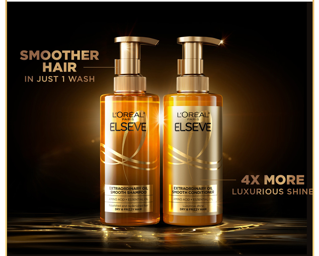 L'Oreal Paris Elseve Extraordinary Oil Hair Treatment Set - Pink (100ml ...