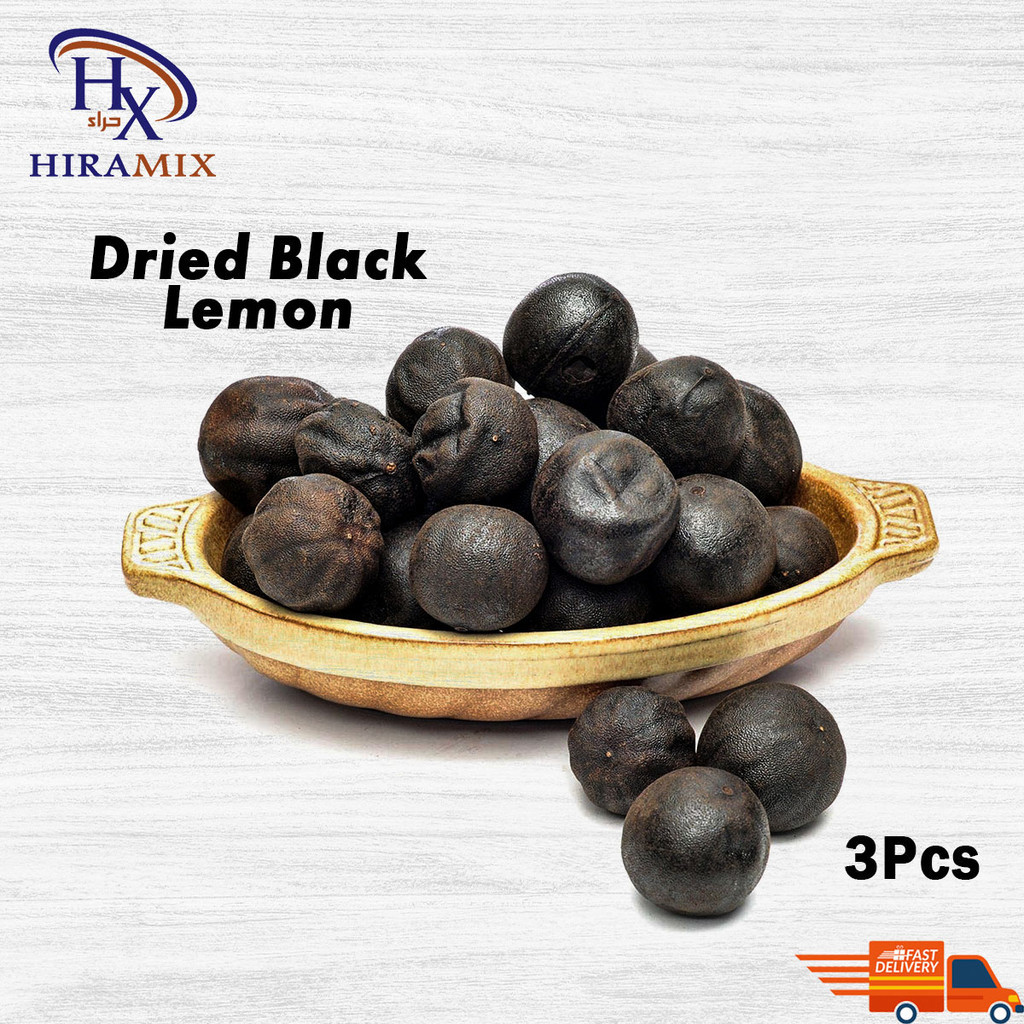 Dried Black Lemon (( 3Pcs )) ( Lumi ) Limau Kering / Limau Hitam Nasi ...
