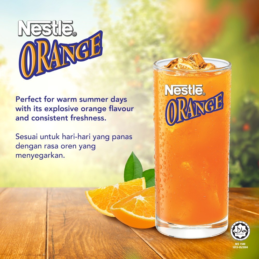 NESTLE Orange Drink Jus Oren - 640g | Shopee Malaysia