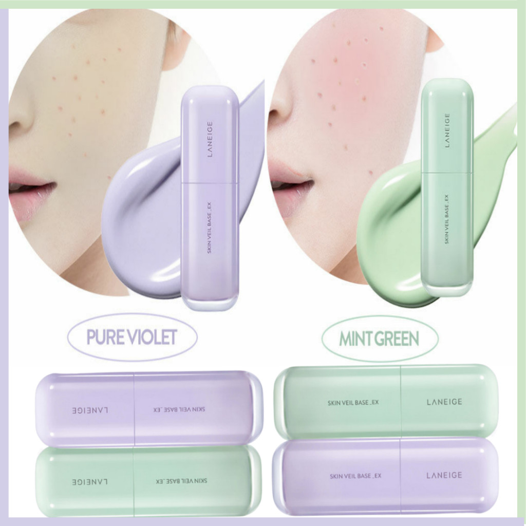 CNYSALE🔥Laneige Skin Veil Base Ex SPF 28 PA++ 30ml,Light & Glowy Makeup ...