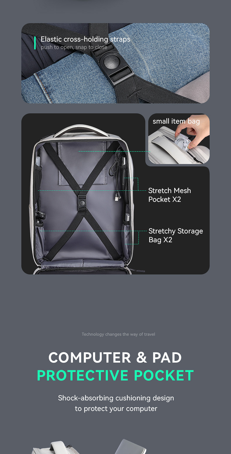 MARK RYDEN Leisure Backpack Minimalist Student Backpack | Shopee Malaysia