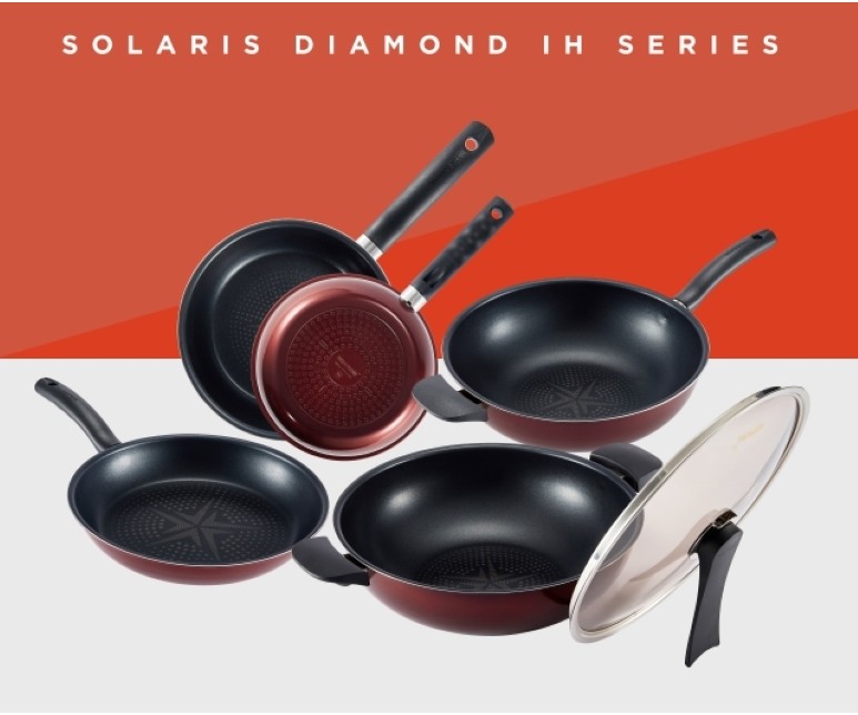 HAPPYCALL Solaris Diamond IH Frying Pan (28cm) 4001-0162 | Shopee Malaysia