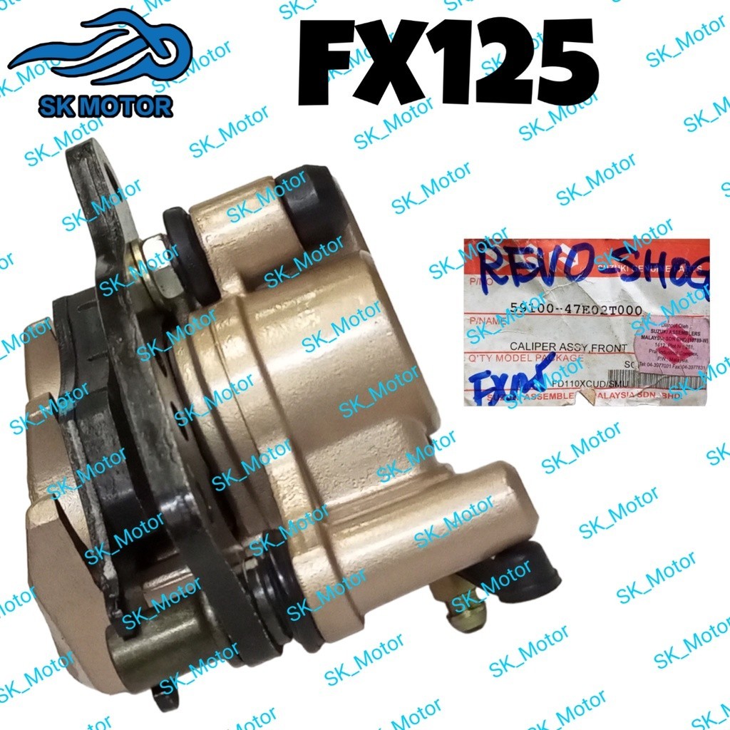 Suzuki FX125 FX 125 Original Front Caliper Assy / Brake Pump Bawah ...