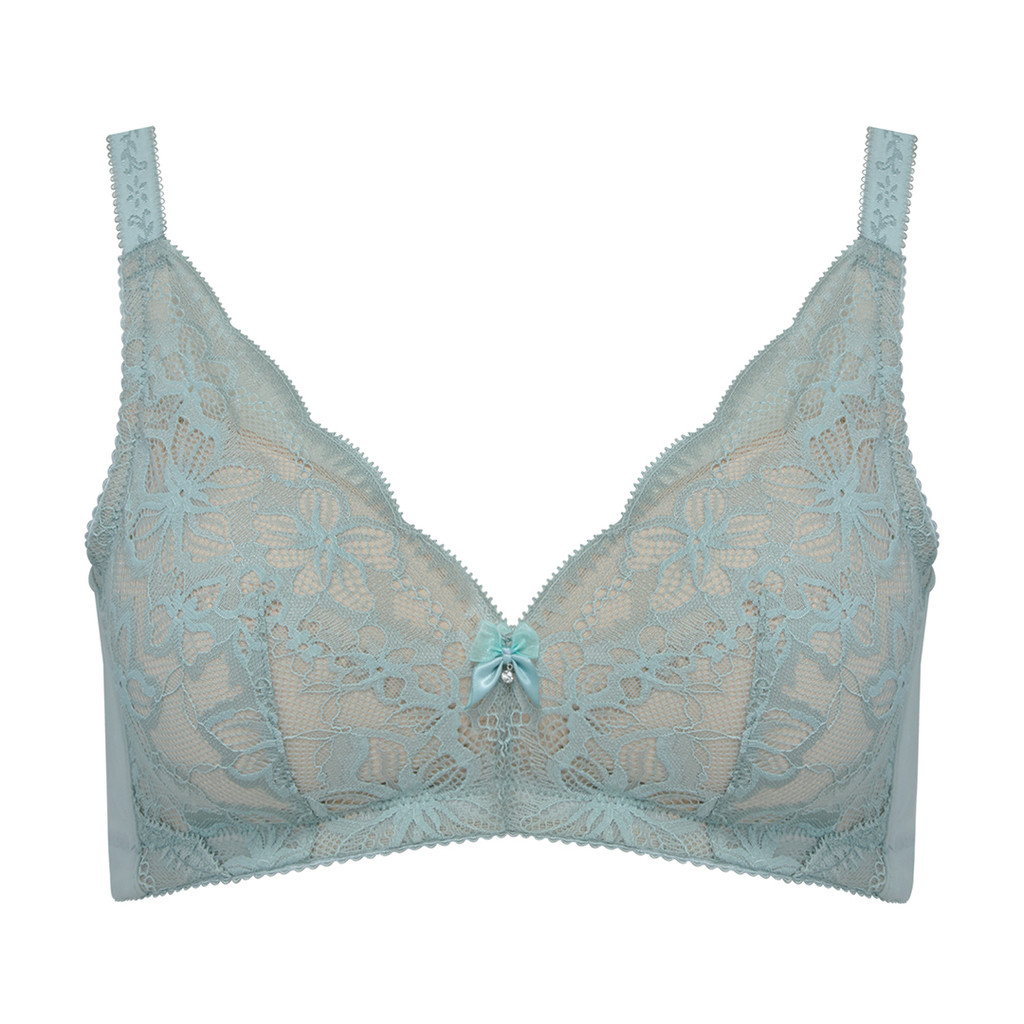 XIXILI Valerie Floral Wireless Demi Bra | Shopee Malaysia