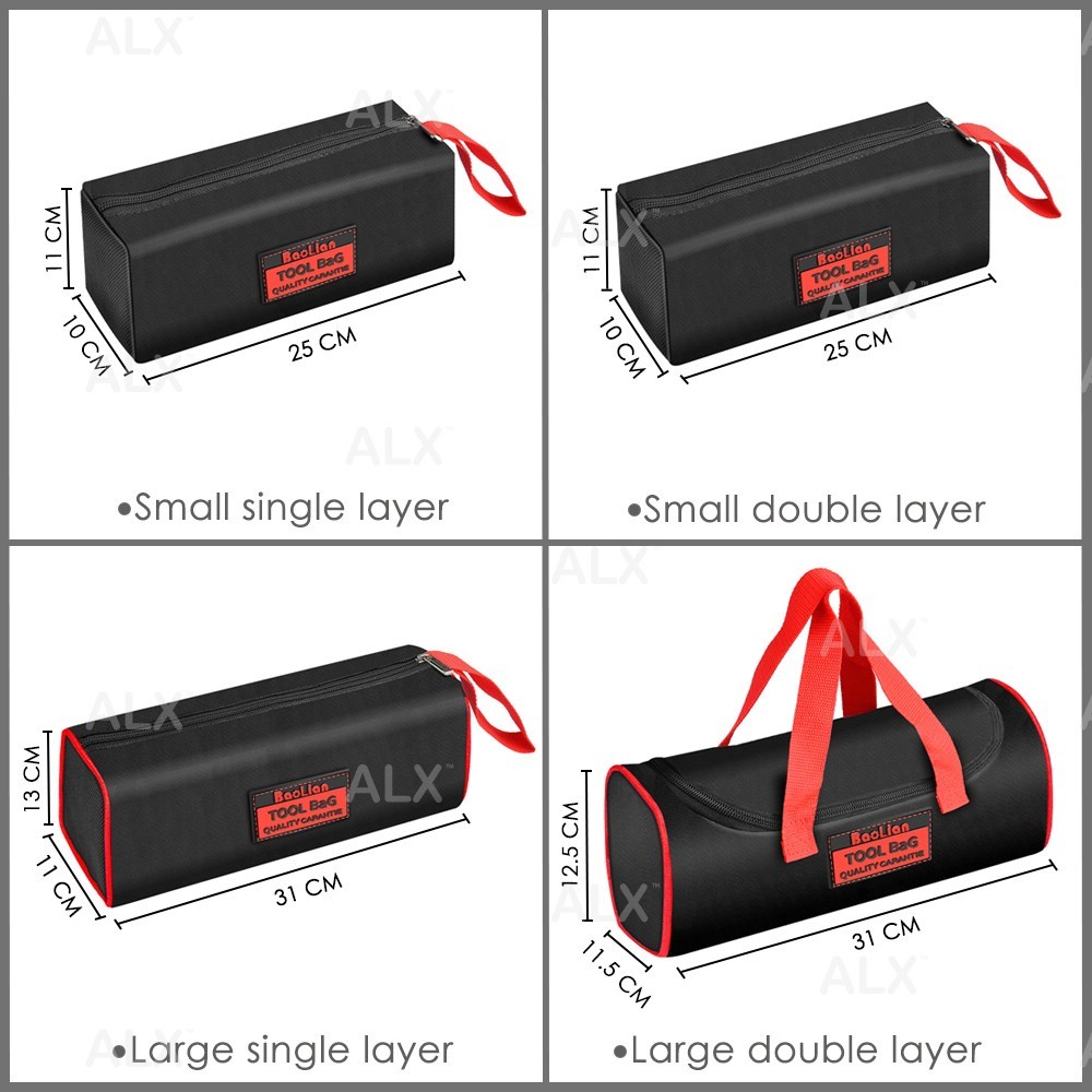 ALX Multifunction Hardware Tools Bag Organizer Maintenance Electrician ...