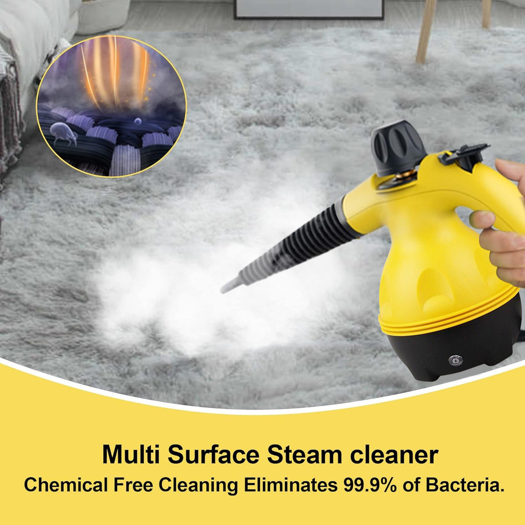1000W Hot Steam Cleaner Electric Portable Handheld Steamer Aircond ...
