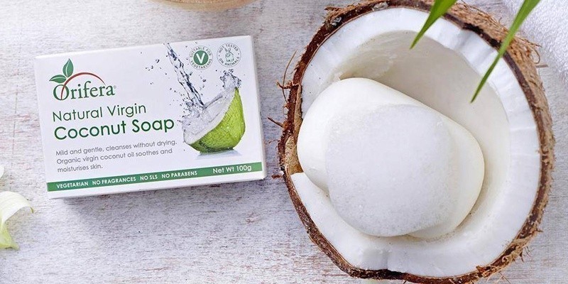 Orifera Natural Virgin Coconut Soap (100g) | Shopee Malaysia