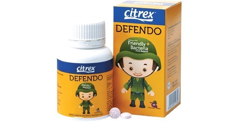 CITREX DEFENDO Chewable Tablets (Explore the world with healthy tummy ...