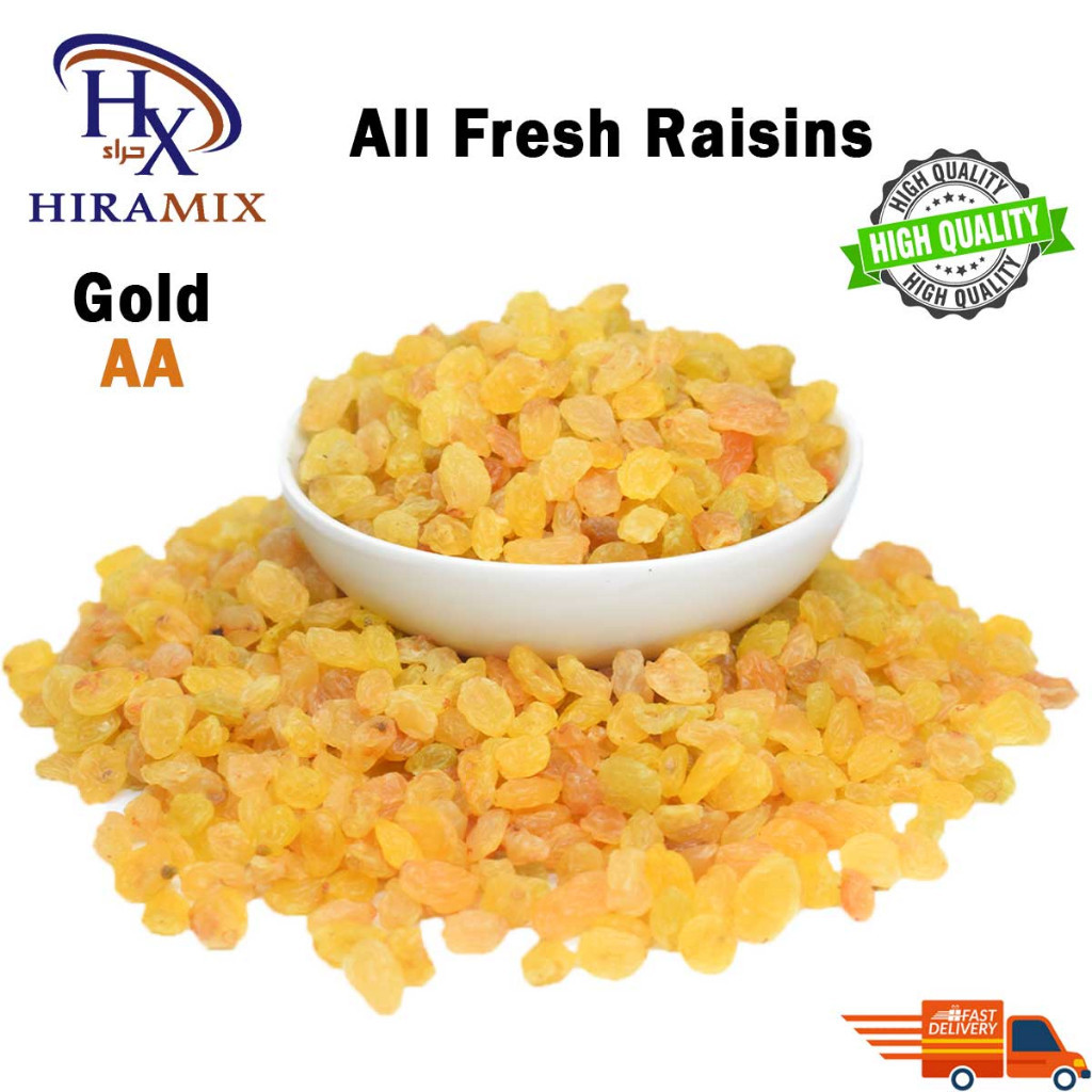 Golden Raisin Kismis Emas Grade AA 250g - 500 - 1kg | Shopee Malaysia