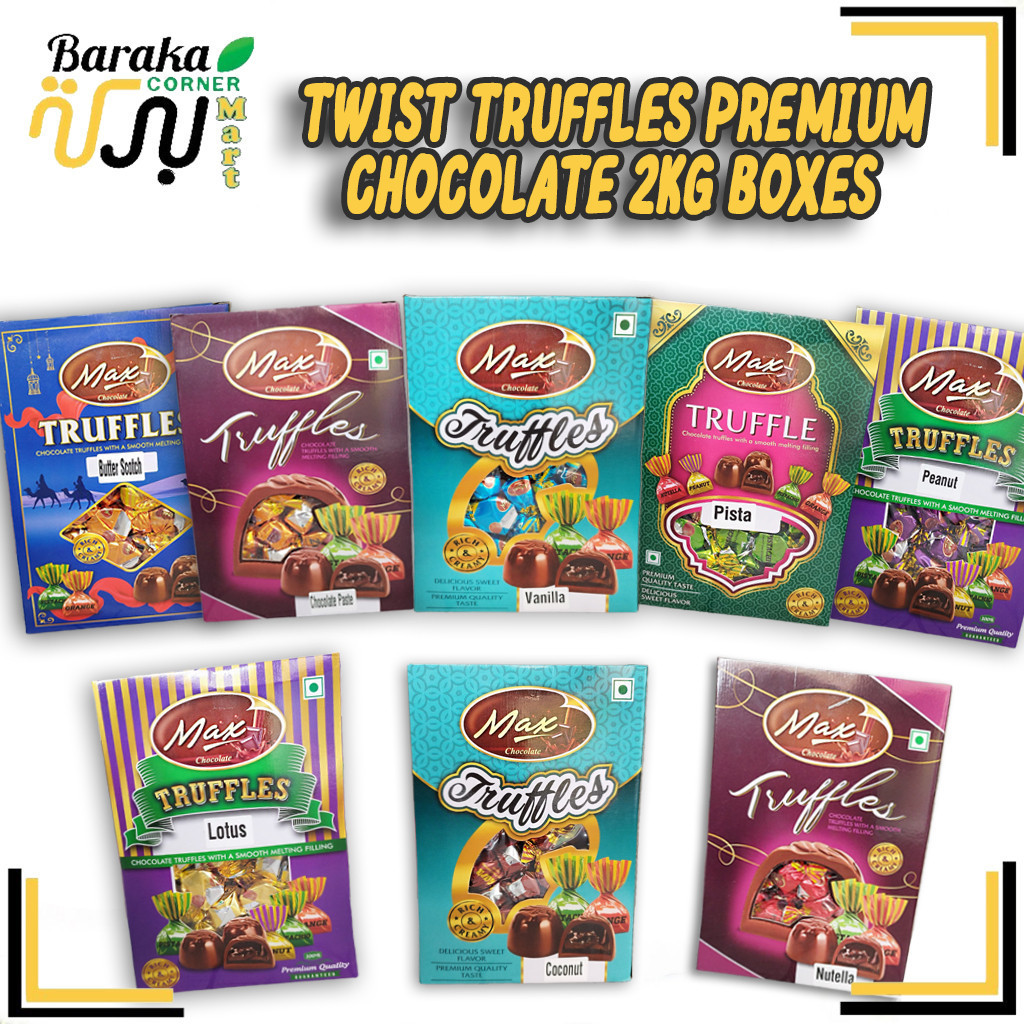 Max Twist Truffles Premium Chocolate Imported UAE luxury Fest 2Kg Boxes ...