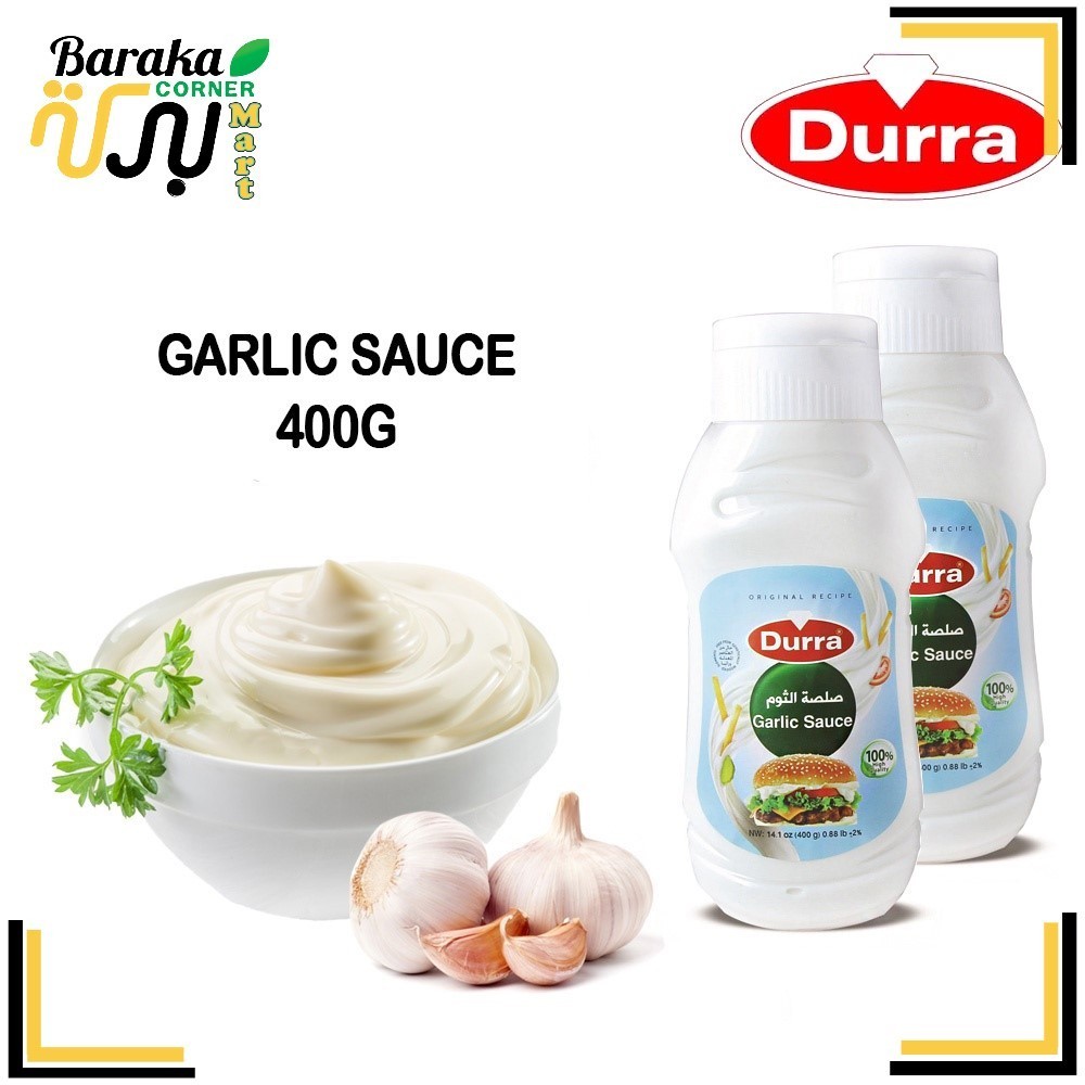 Durra Garlic Sauce / Sos Bawang Putih 400g | Shopee Malaysia