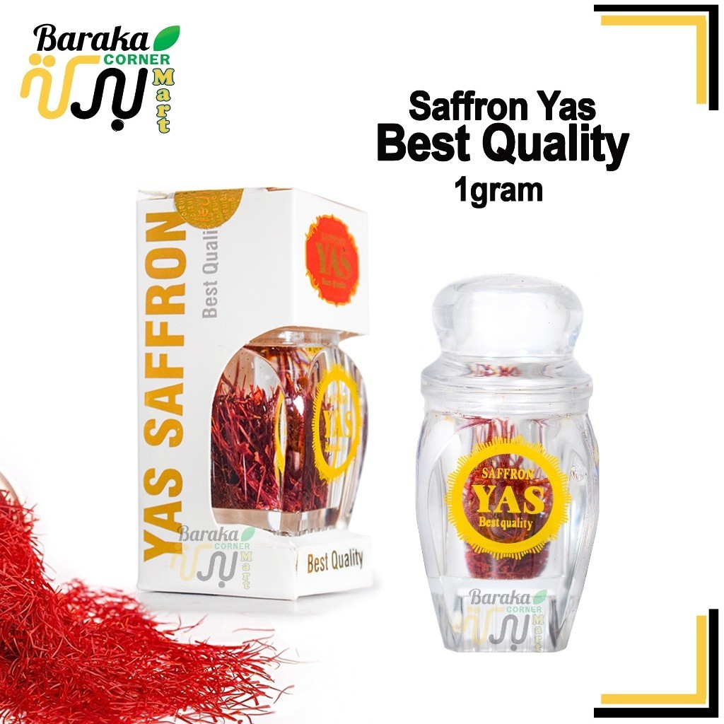 Saffron Yas Momtaz Super Negin Safran Bottle / Packet 1Gram | Shopee ...