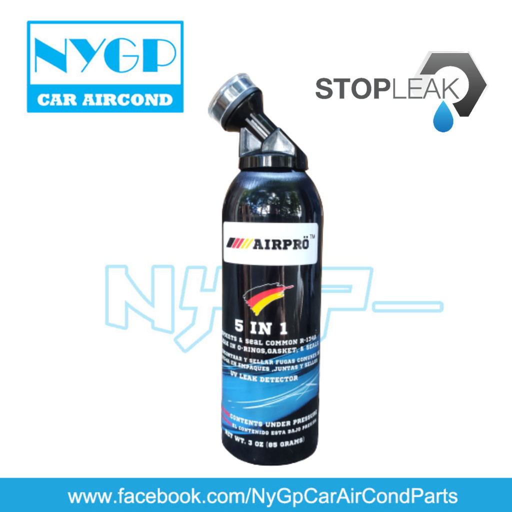 📣100% ORIGINAL 📣 DIY TOP UP STOP LEAK AC GAS + OIL TREATMENT CAR AIR ...