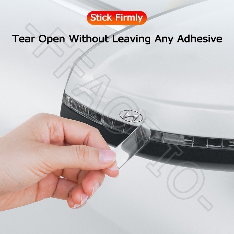 Transparent Car Door Handle Protector Anti Collision Strip Car ...