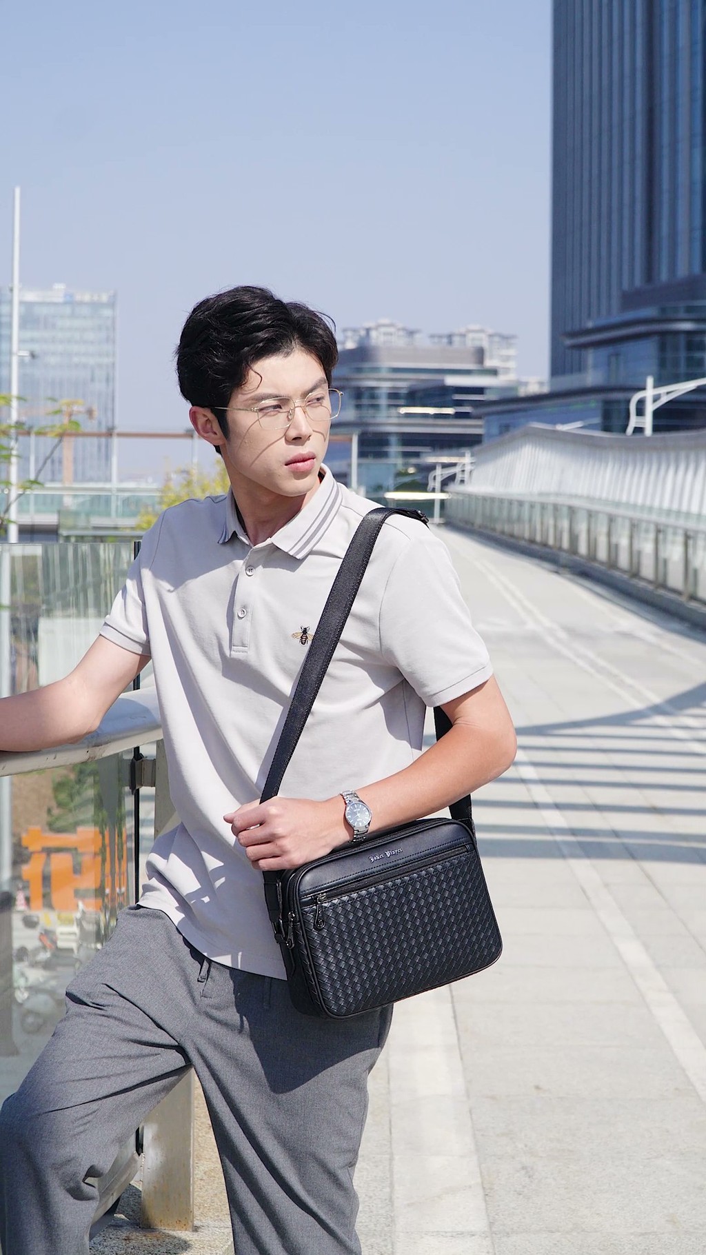 Joker Player Men Sling Bag - Black JM 2503-2 | Shopee Malaysia