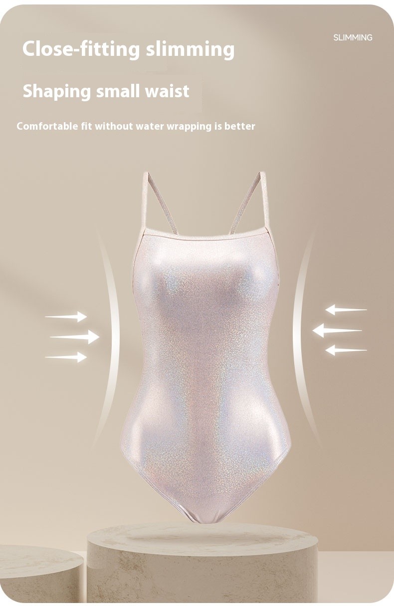 Luckyfish Women's One-Piece Swimsuit Quick-Drying Slimming Diving Suit（W25011） | Shopee Malaysia