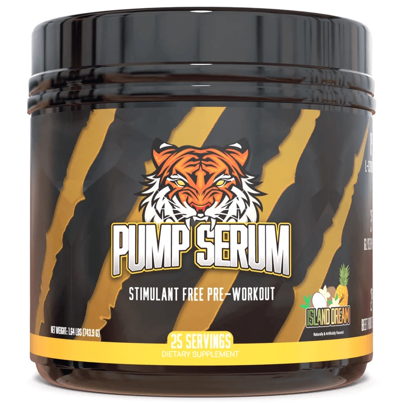 Huge Supplements Pump Serum Stim-Free Pre-Workout (25 servings ...