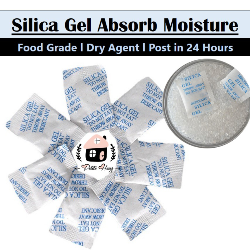 [Petite Houz] Food Grade Quality Silica Gel Desiccant Absorb Moisture ...