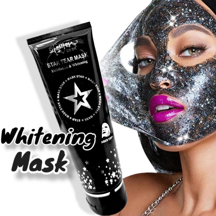 STAR PEEL OFF MASK CREAM / ANTI BLACKHEAD / OIL CONTROL / WHITENING ...