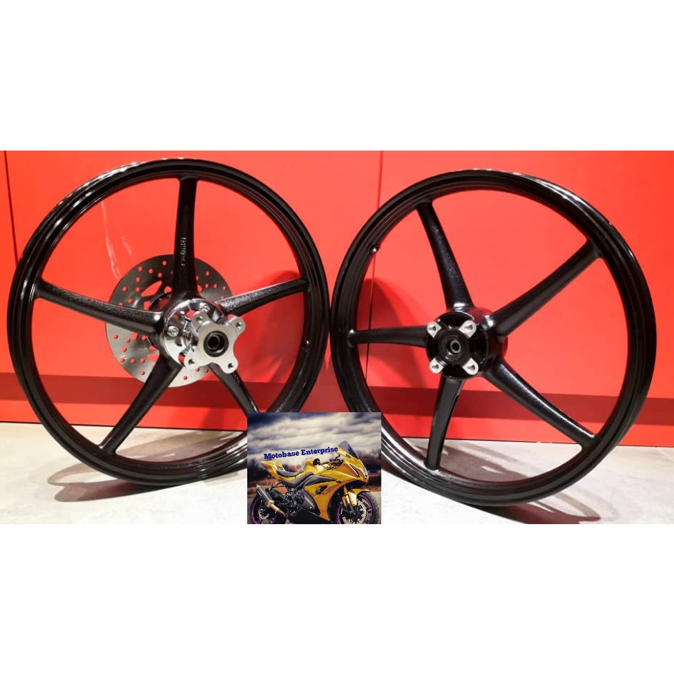 ENKEI Y15ZR/ Y16ZR SP522 SPORT RIM CUSTOM HUB DENGAN DISC BELAKANG | Shopee Malaysia