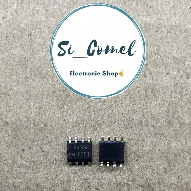 🇲🇾🔥READY STOCK🔥C4558 TJM4558CDT NJM4558M NJM4558 4558 SOP-8 IC Chip ...