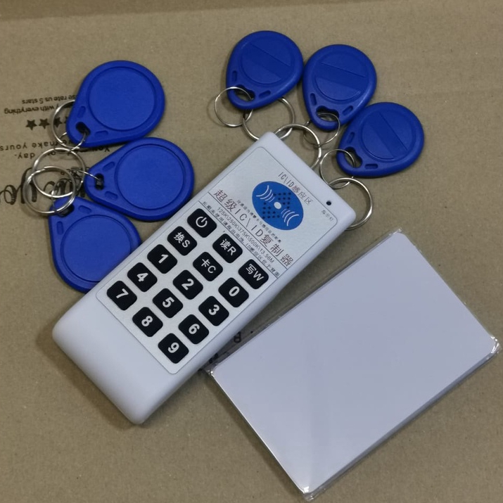 ID 125khz and IC 13.56mhz RFID Access card copier duplicator cloning ...