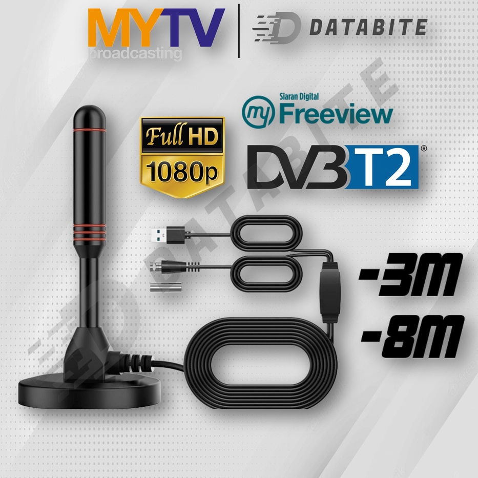 Antenna Stick MyTv Antena Booster Amplifier TV Antenna 1080P Digital ...
