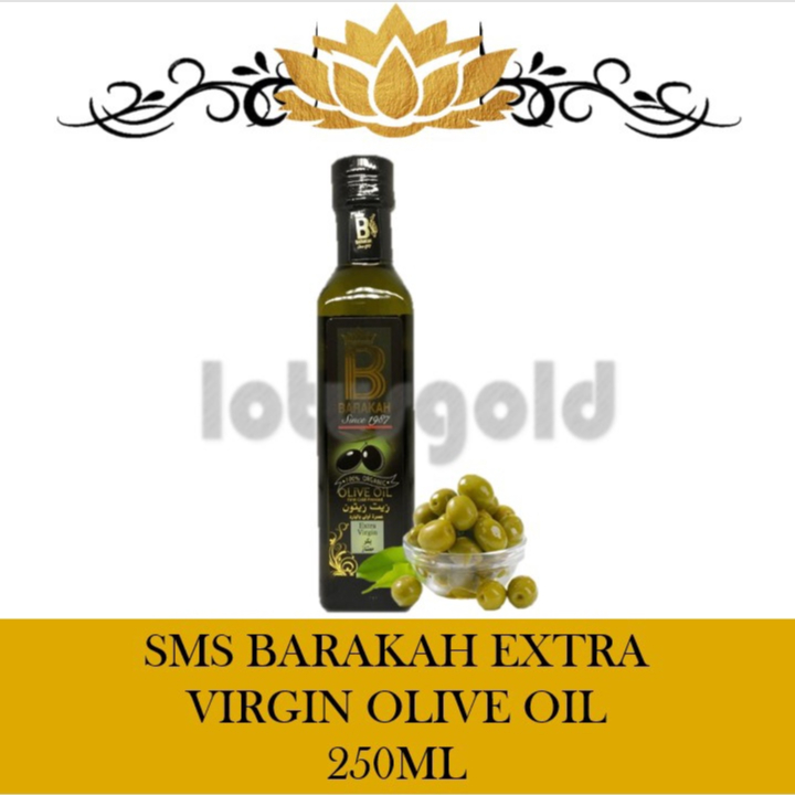 SMS BARAKAH EXTRA VIRGIN OLIVE OIL 250ML | Shopee Malaysia