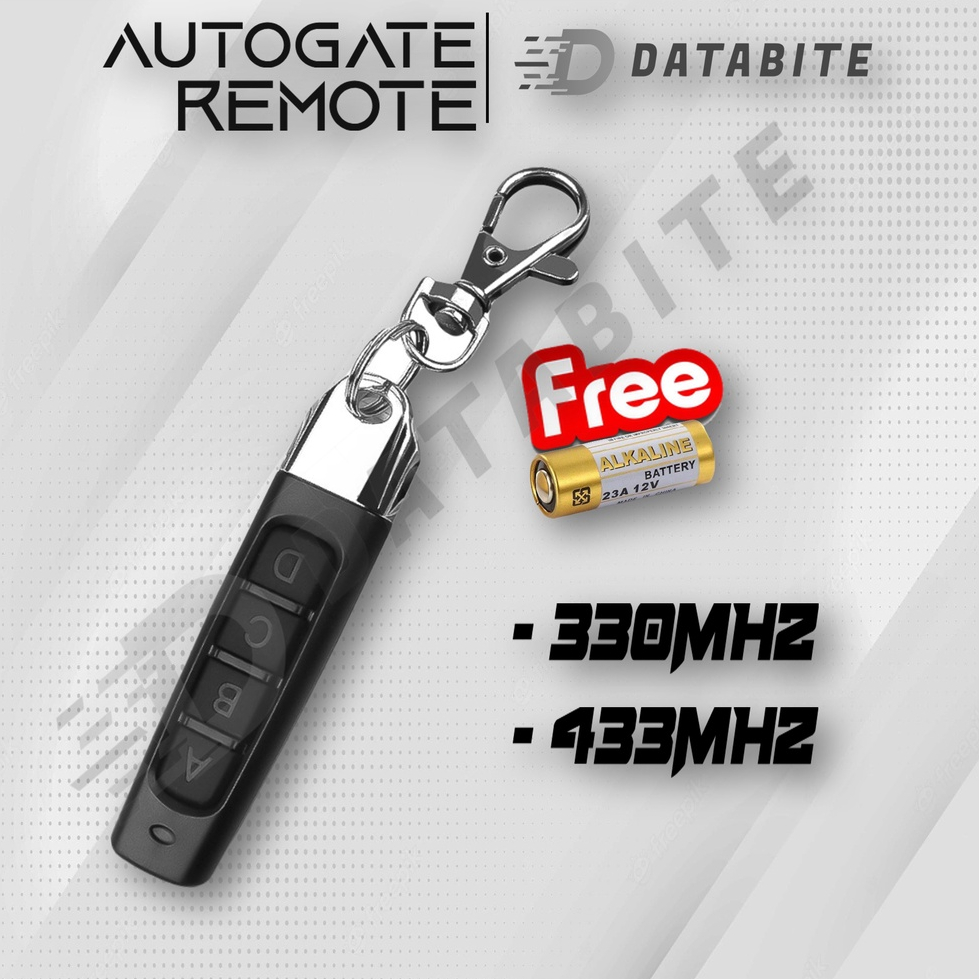 Clone Type Autogate Remote D.I.Y Remote Autogate Alarm Remote Pagar ...