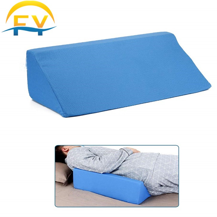 FY Triangle Wedge Pillow for Elderly Bedridden Patient Body Alignment ...