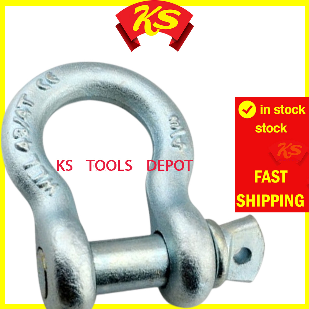 4.75Ton Shackle (G209 Screw Pin) | Shopee Malaysia