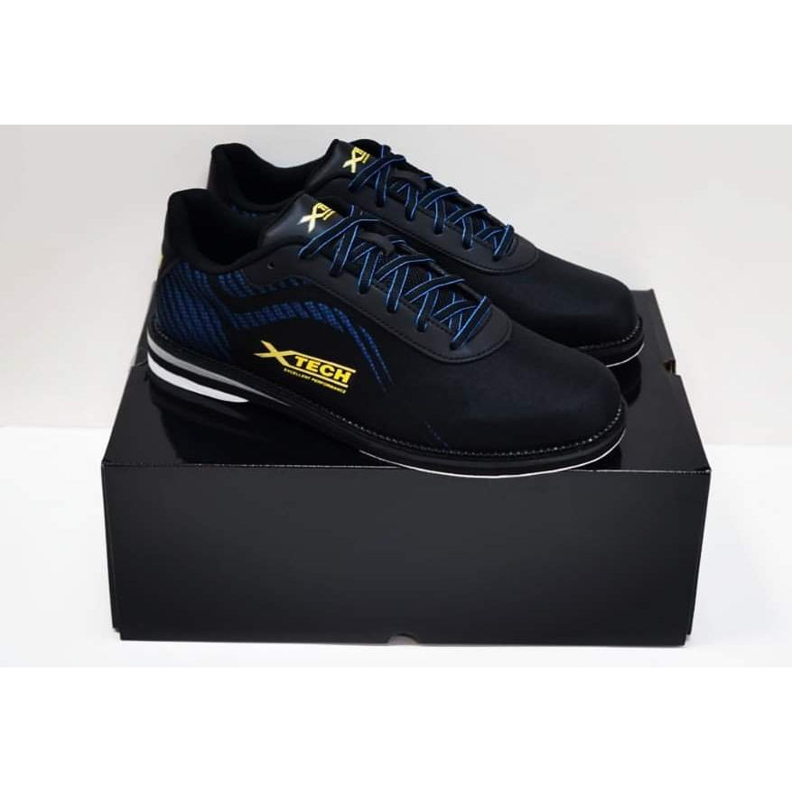 Bowling Shoe - XTECH - Basic Shoe - X Winner - Black/Blue | Shopee Malaysia
