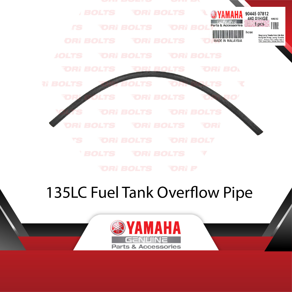 90445-07812 Yamaha Original 135LC (2508) V1 V2 V3 V4 V5 V6 V7 Hose ...