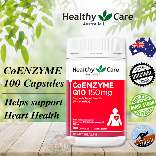 HealthyCare CoEnzyme Q10 150mg (100 soft capsules) Exp Date: Nov 2024 ...