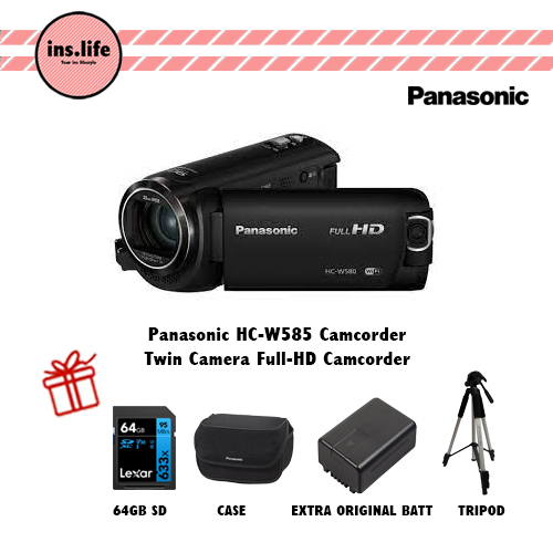 Panasonic HC-W585 Twin Camera Full-HD Camcorder | Shopee Malaysia