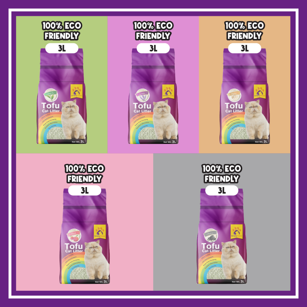 S.Meow🐈【1 DAY DELIVERY 】🐱 Simply Meow💯 Mixed Tofu Cat Litter Pasir ...