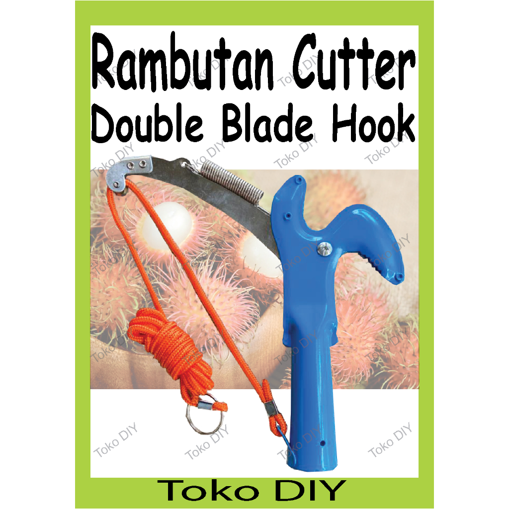 2 Way Rambutan Cutter Tree Pruner Trimmer Shear Rambutan Shear Gunting ...