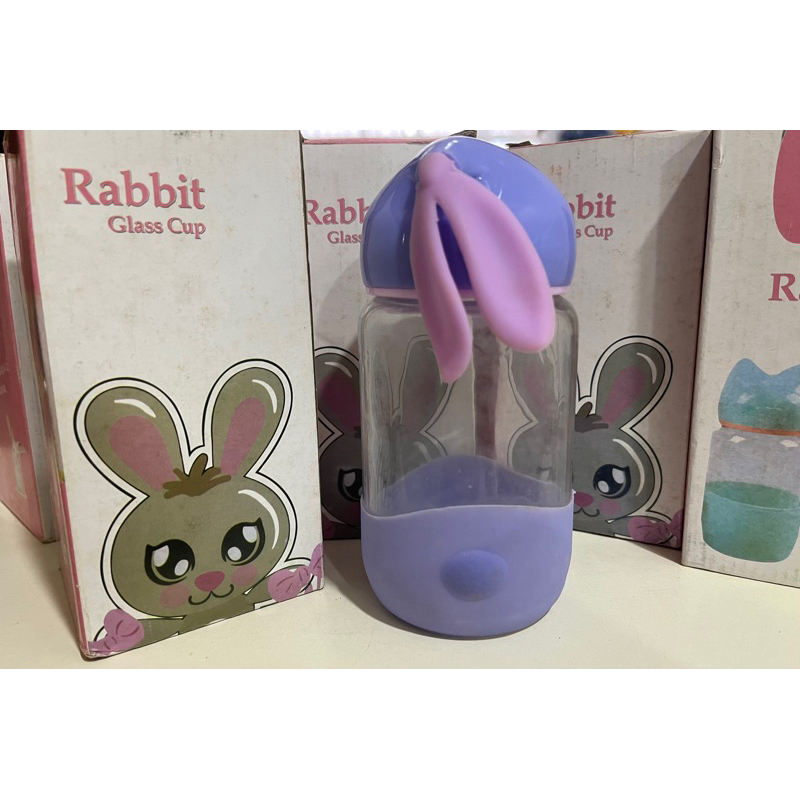Glass Cup (Rabbit) | Shopee Malaysia