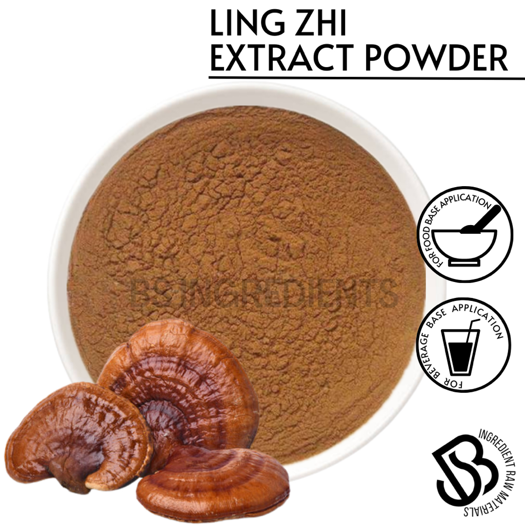 LingZhi Powder Extract/Serbuk Ling Zhi Ekstrak/灵芝粉 /Ganoderma lucidum ...