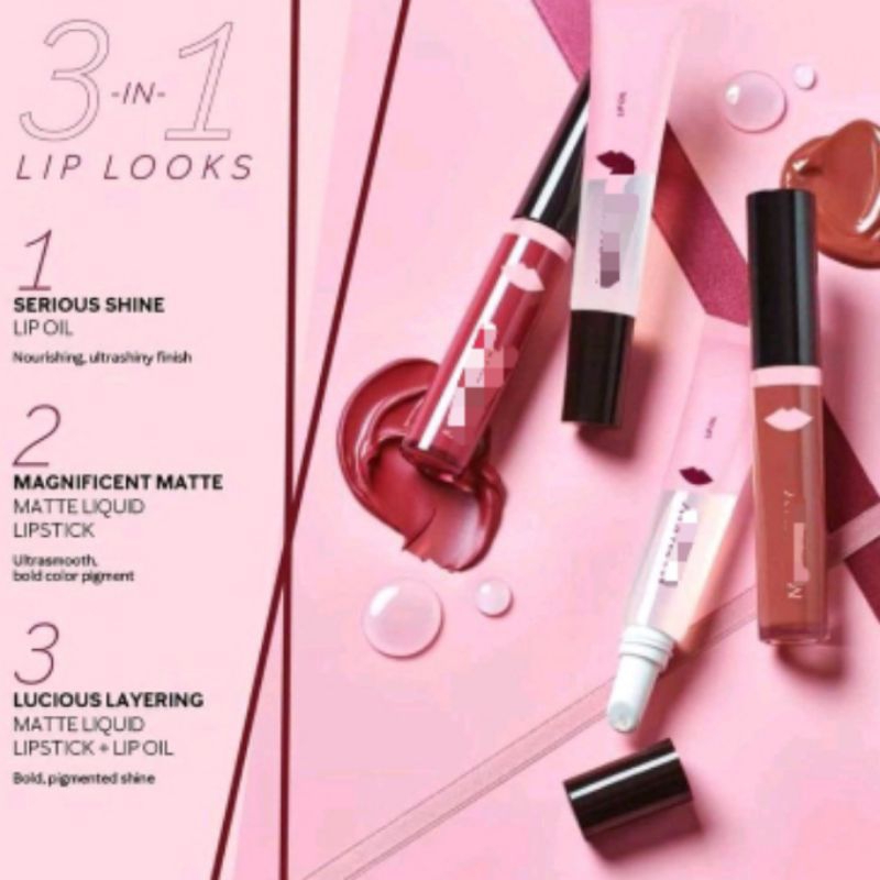 MK Limited Edition Cinnamon Matte + Shine Lip Set [Original MK ...