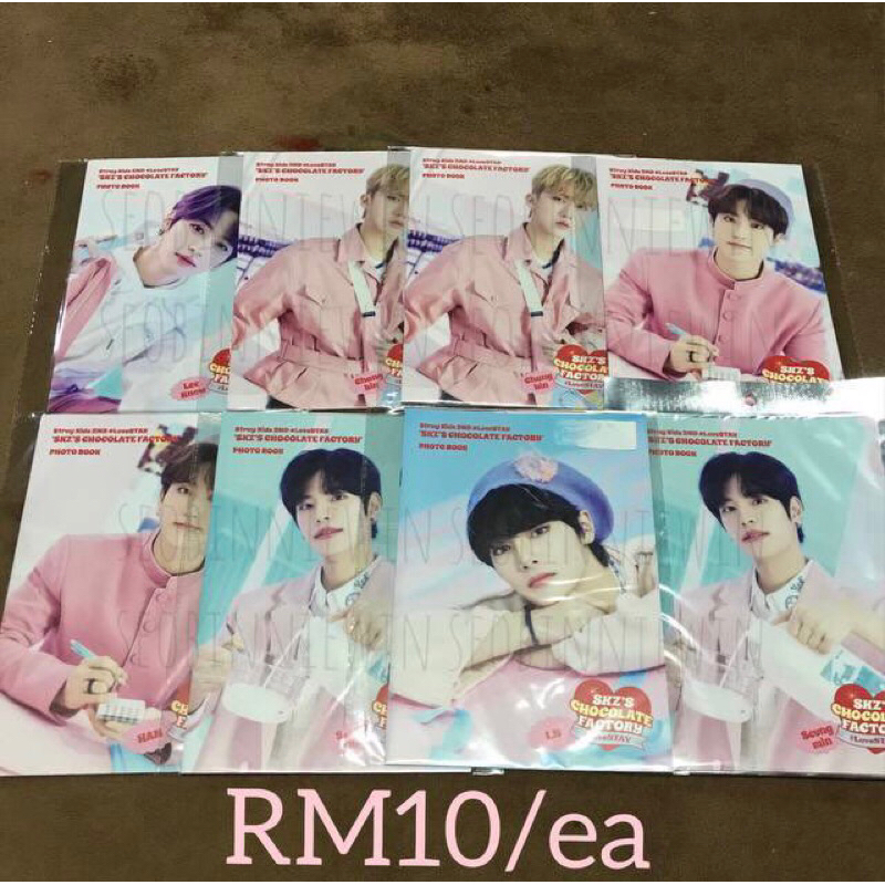 SKZ CHOCOLATE FACTORY PHOTOBOOK SET | Shopee Malaysia