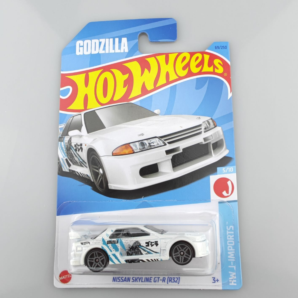 Hot Wheels Nissan Skyline GTR R32 Godzilla Car Toy Diecast | Shopee ...
