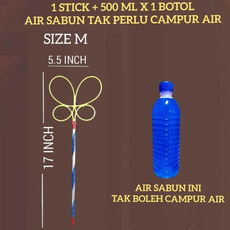 Air Sabun 500ml shj./ Stick Dan Air Sabun Tak perlu campur air | Shopee ...